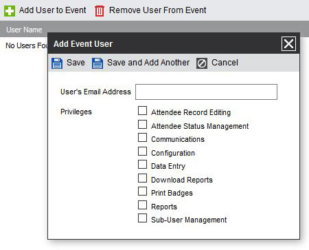 Event Management - EventReference