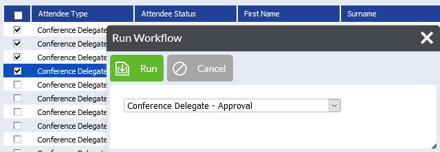 Approval process - EventReference