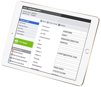 WebBadging - EventReference
