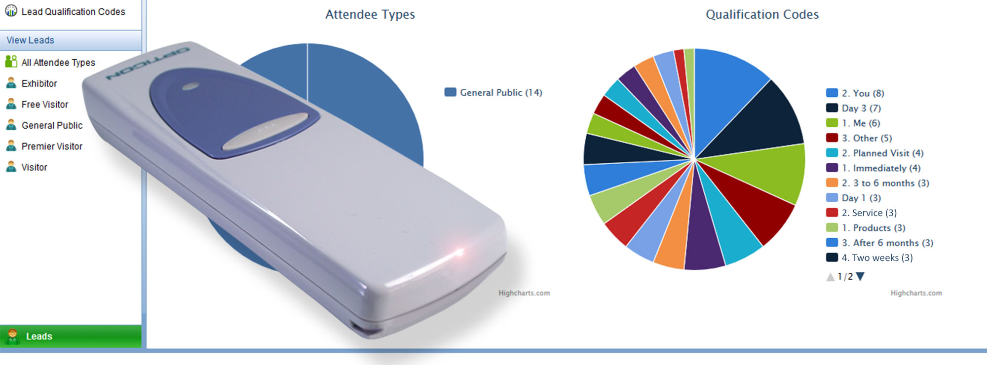 LeadReference | Lead management system for events